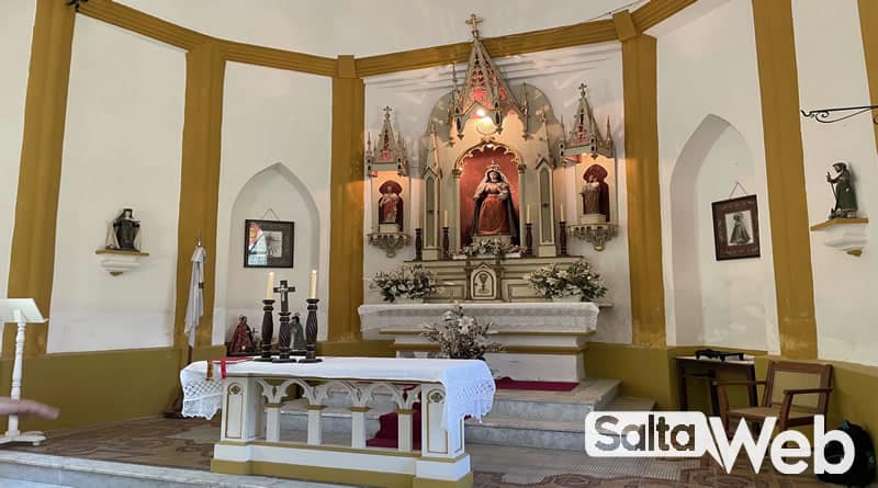 Capilla de Río Blanco en Campo Quijano - Salta Web